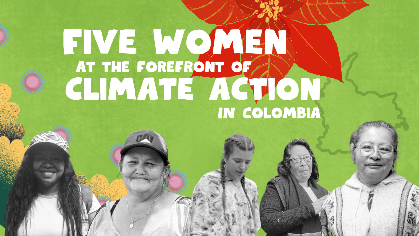 Five women at the forefront of climate action in Colombia | UNDP ...
