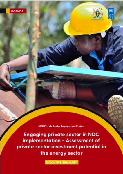 Uganda Assessment of private sector investment potential in the energy ...