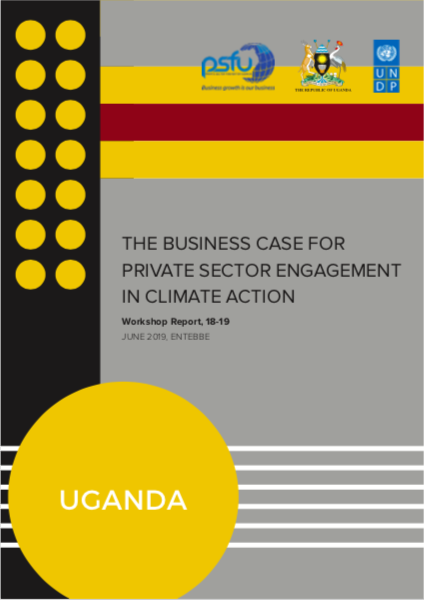 Uganda Business Case for Climate Action WS Report | UNDP Climate Promise